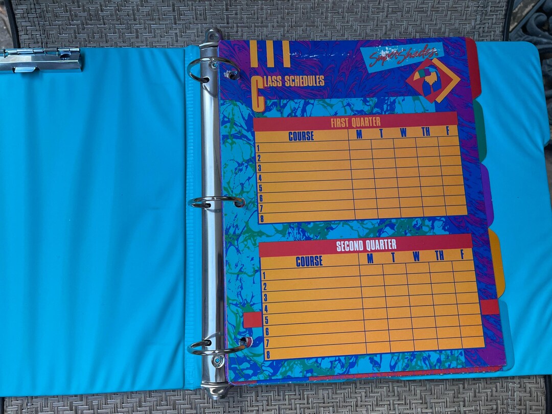 Vintage Mead Super Shades Binder and Folders - Etsy