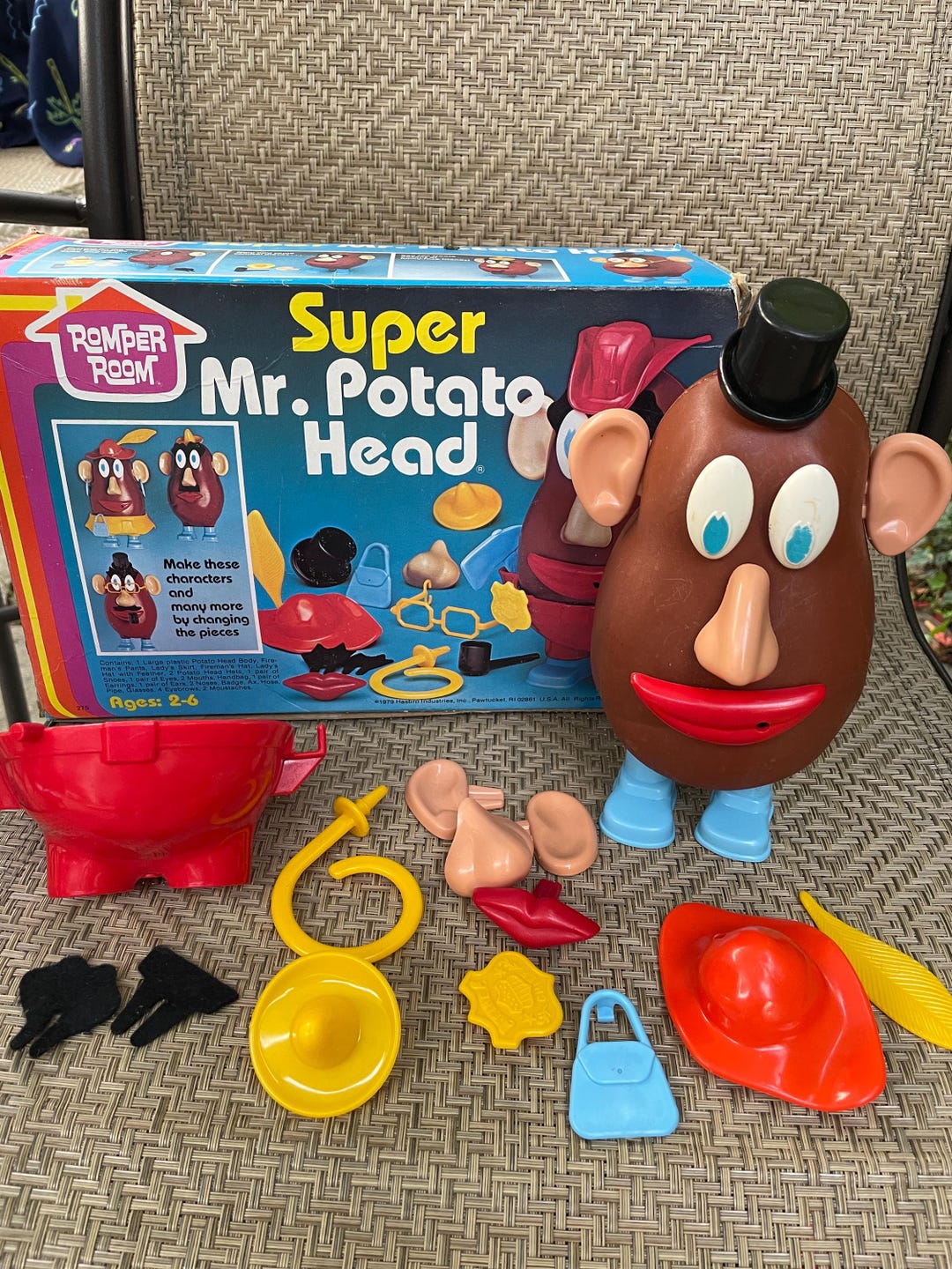 Vintage 1979 Romper Room Super Mr. Potato Head in Original Box - Etsy