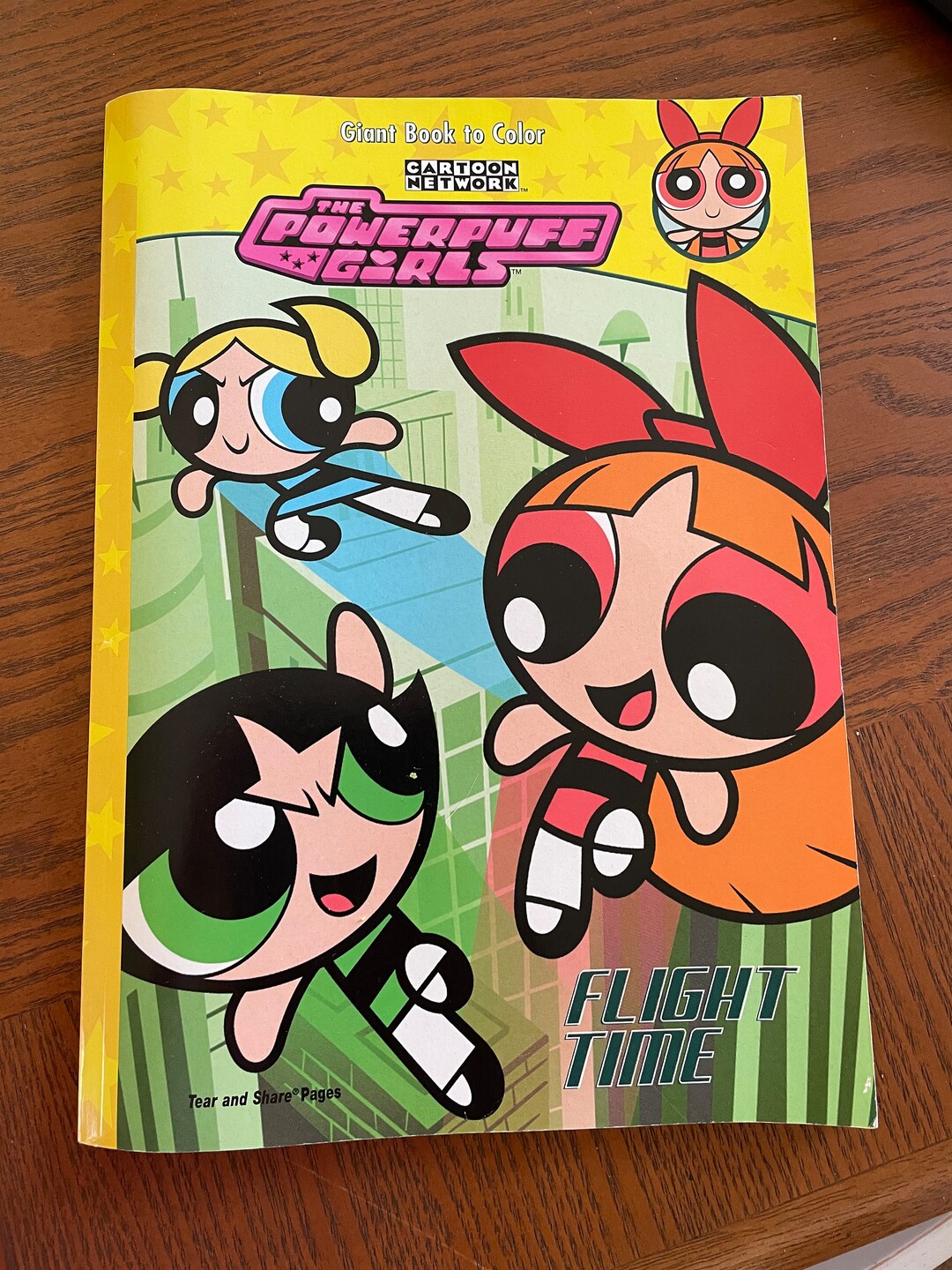 Vintage Power Puff Girls Coloring Book - Etsy