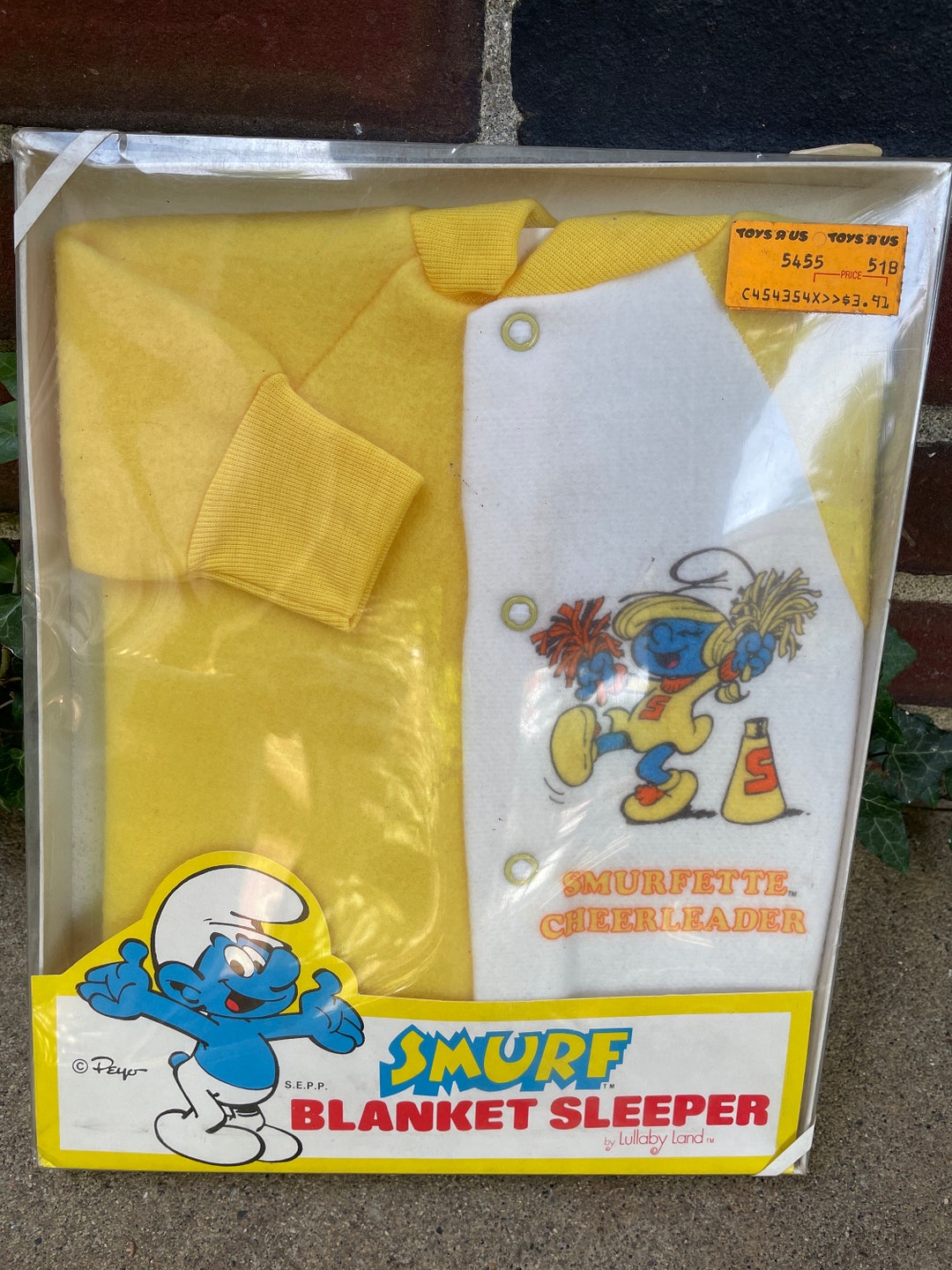 Vintage Smurf Smurfette Baby Sleeper Outfit in Original Package - Etsy