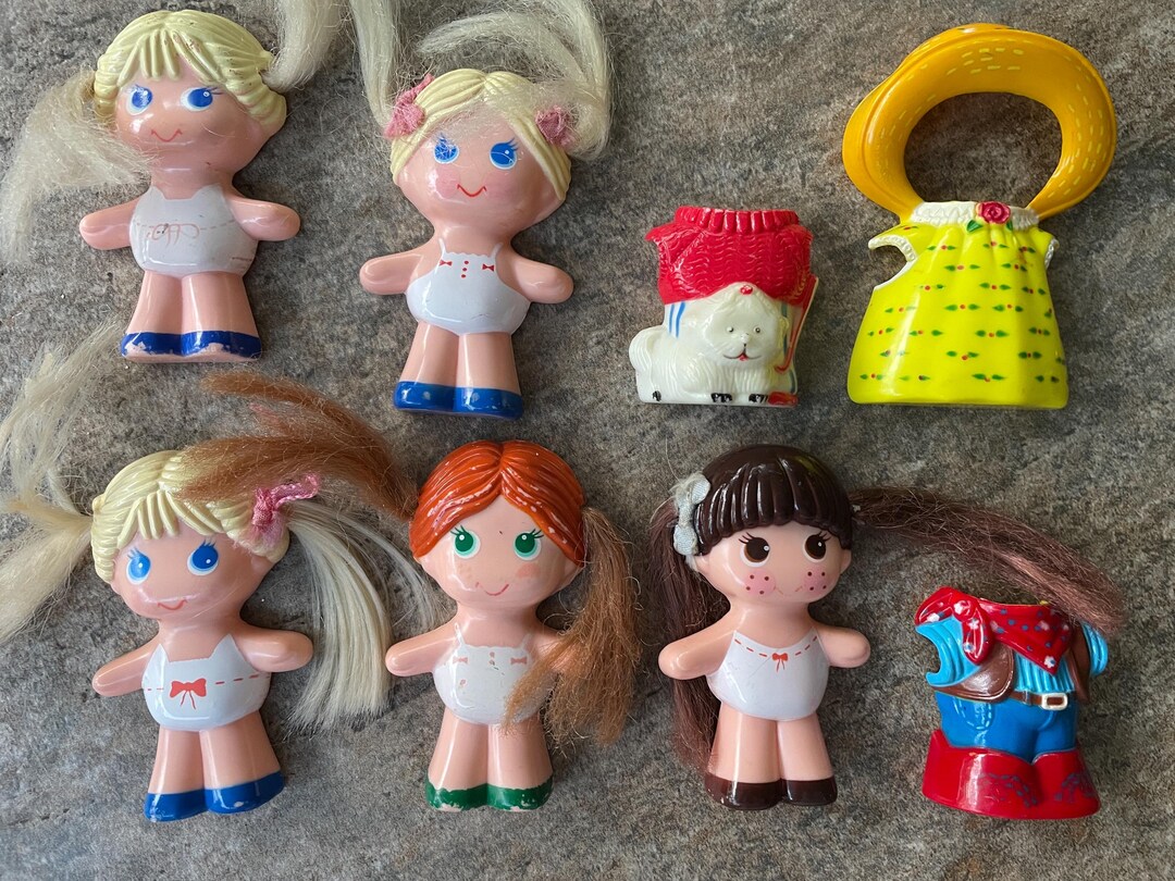 Vintage Knickerbocker Dolly Pops Dolls With Three Snap on Outfits - Etsy