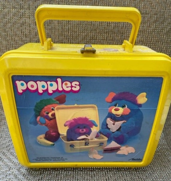 vintage plastic lunch box - Gem