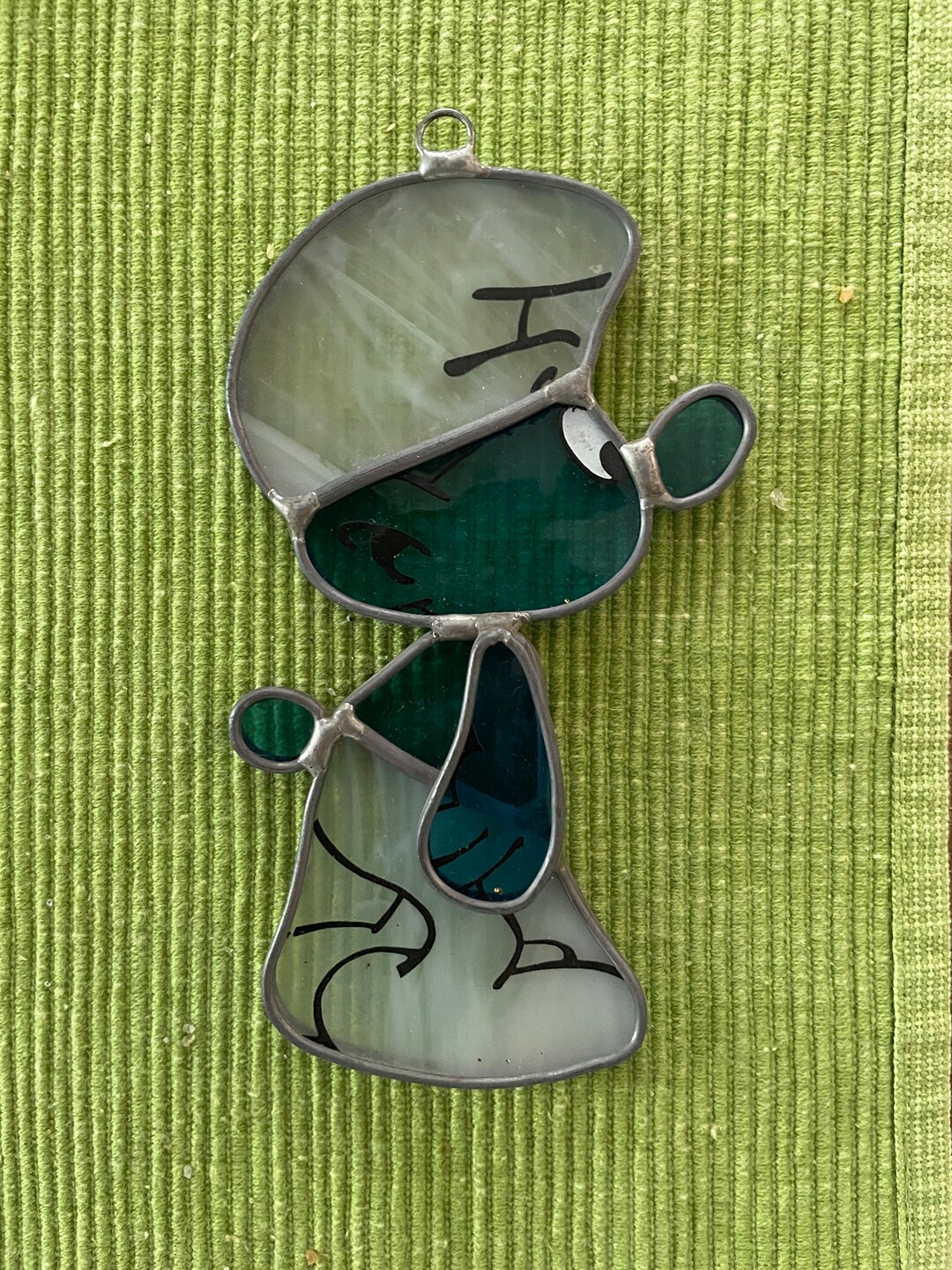 Vintage 1980s Smurf Sun Catcher - Etsy