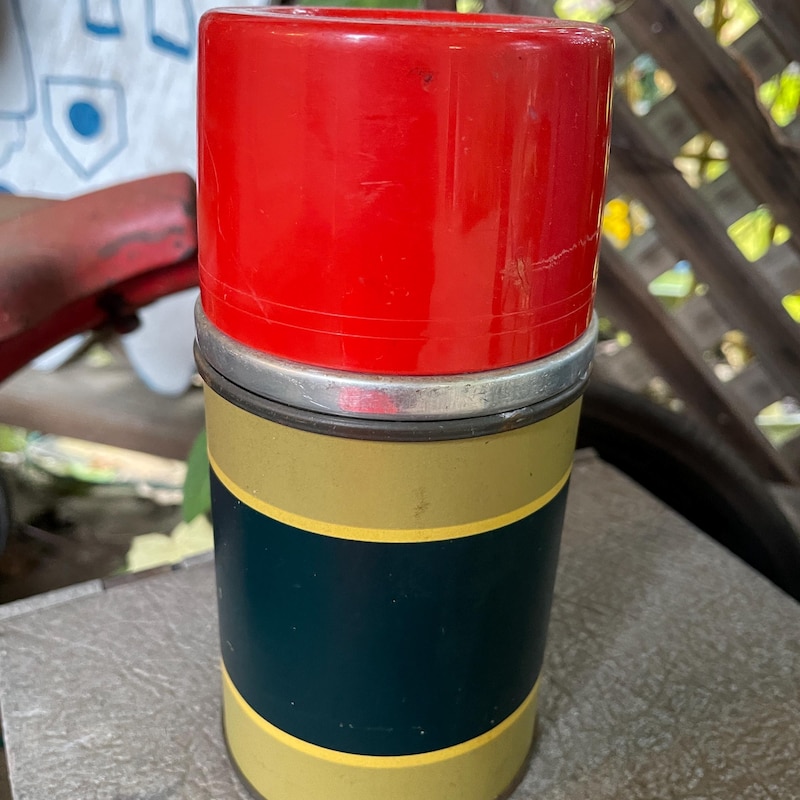Aladdin Vintage Thermos - Etsy