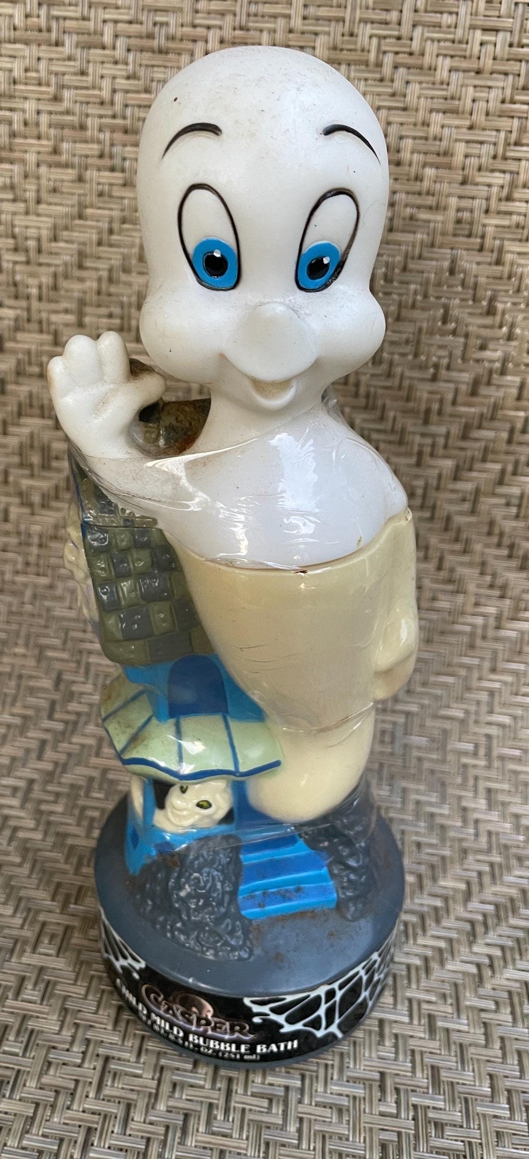 Vintage 1995 Casper the Ghost Bubble Bath Figure - Etsy