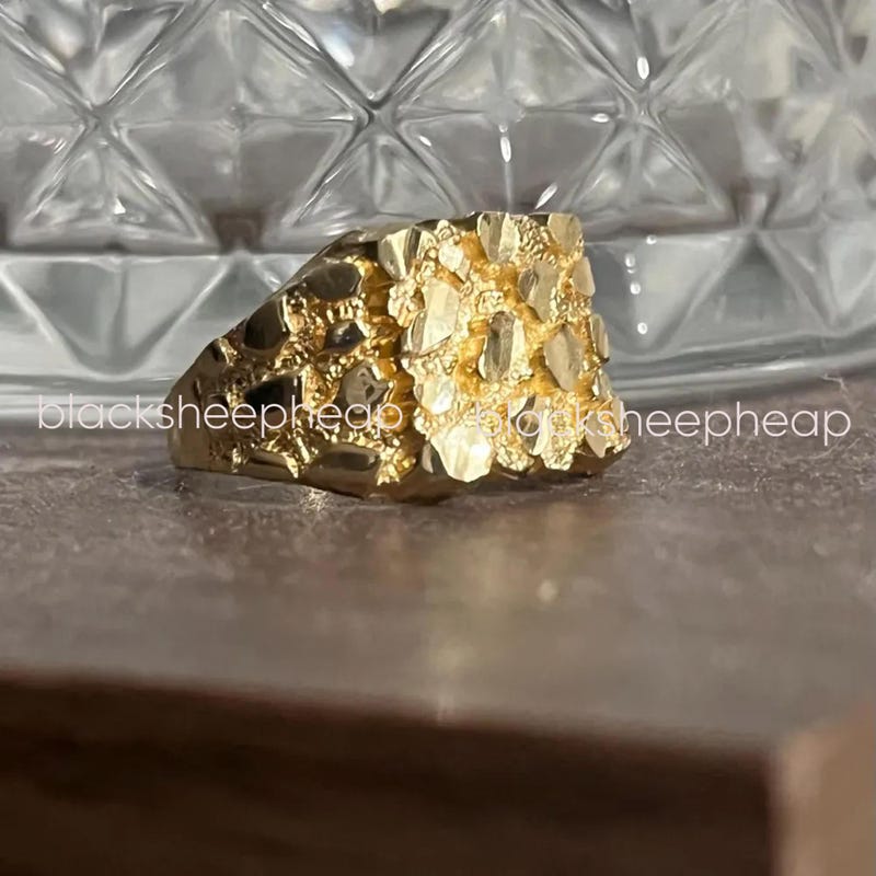 10k Gold Ring - Etsy