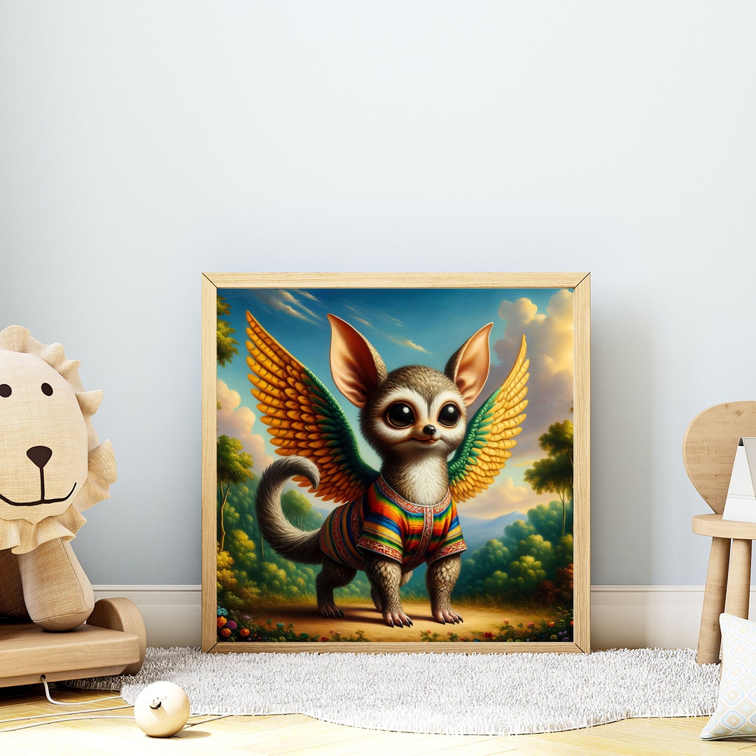 Baby Chupacabra Cute Monster Cryptid Downloadable Digital Art - Etsy
