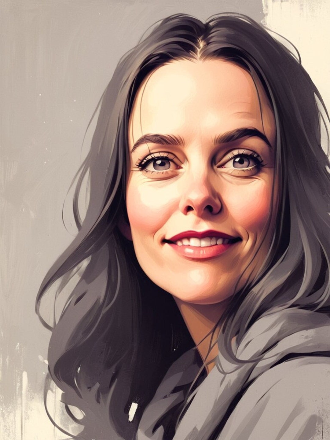 Portrait Drawing, Family Portrait, Turn Photo Into Drawing, Hand Drawn ...