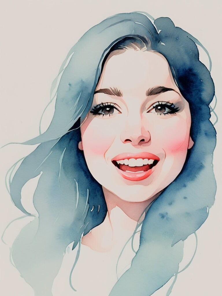 Watercolor Portrait Drawing, Hand Drawn, Convert Photo to Drawing ...