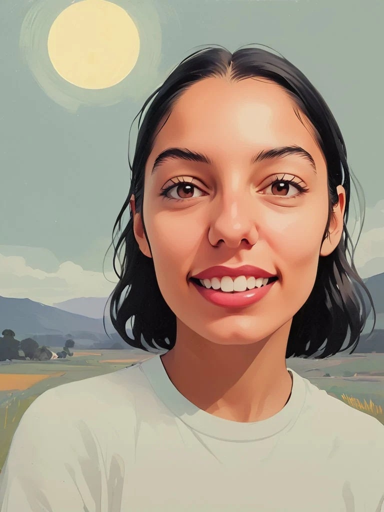 Portrait Drawing, Family Portrait, Turn Photo Into Painting, Hand Drawn ...