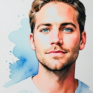 Watercolor Portrait Drawing, Hand Drawn, Convert Photo to Drawing ...