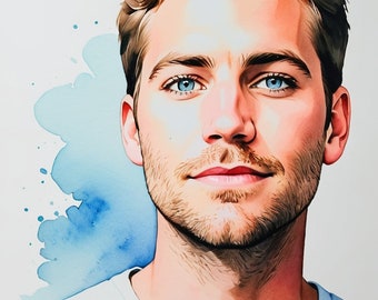 Watercolor Portrait Drawing, Hand Drawn, Convert Photo to Drawing ...