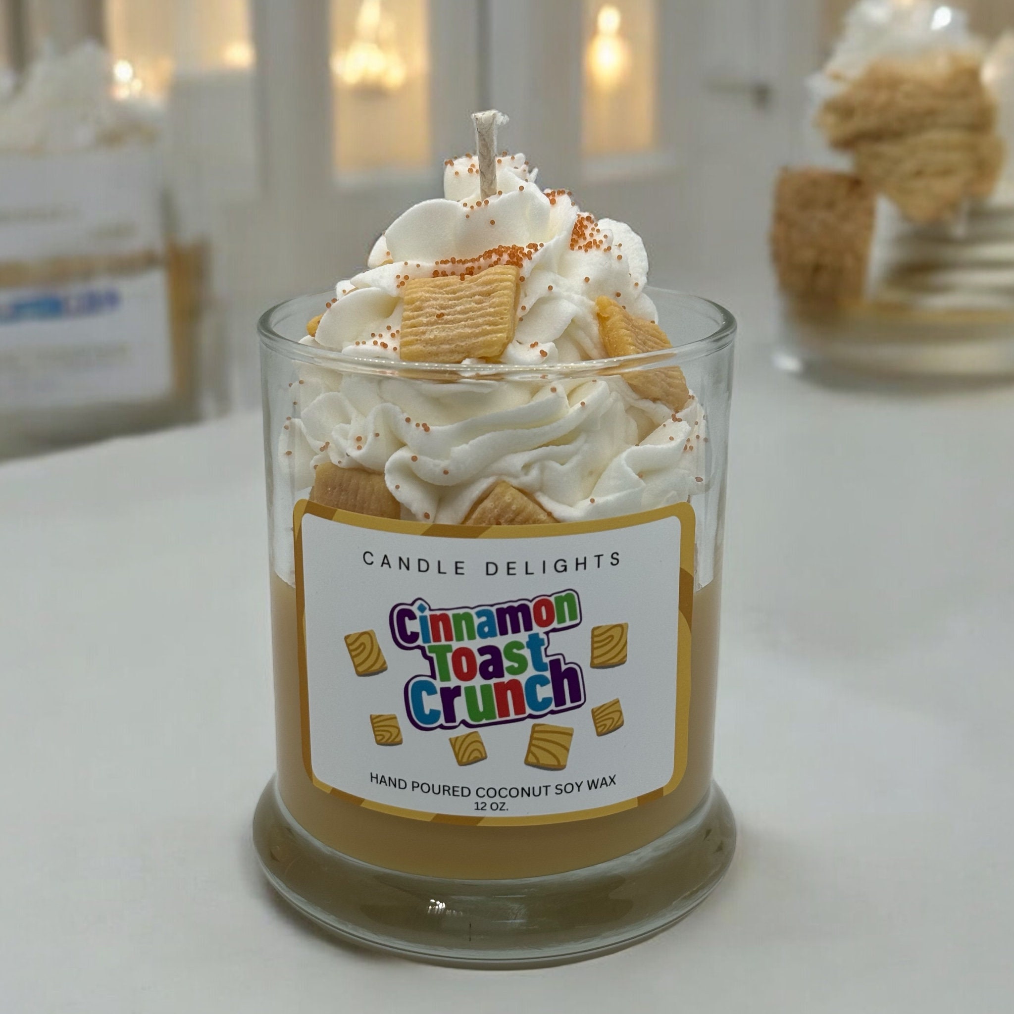 Food Candle Cereal Bowl Scented Candle Cereal Lover Cereal Soy Candle ...