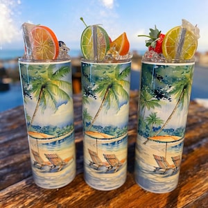 Personalized Beach Vacation Tumblers: Custom Group Trip Cups - Etsy