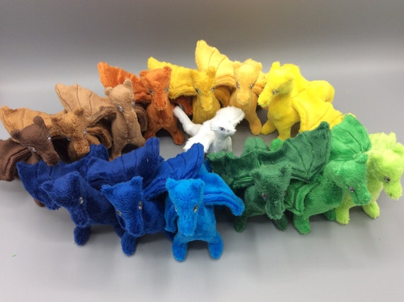 Made to Order Dragon Micro Plushie | Etsy