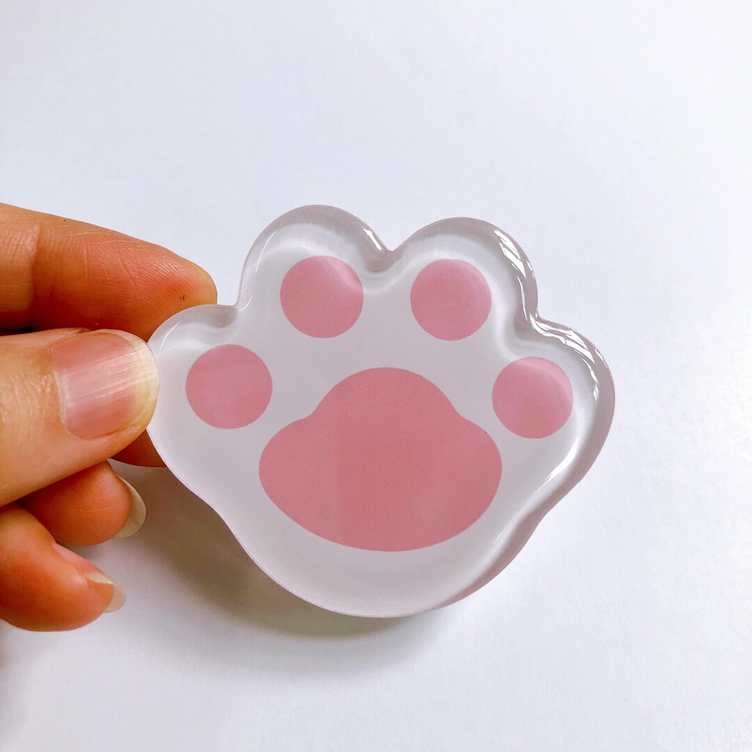 Kitten Paw Phone Grip | Cute Phone Stand | Cute Illustration | Gifts ...