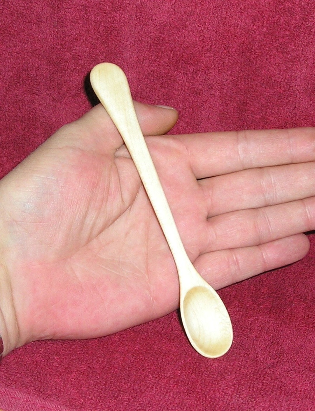 Babys First Hand Carved Maple Spoon - Etsy