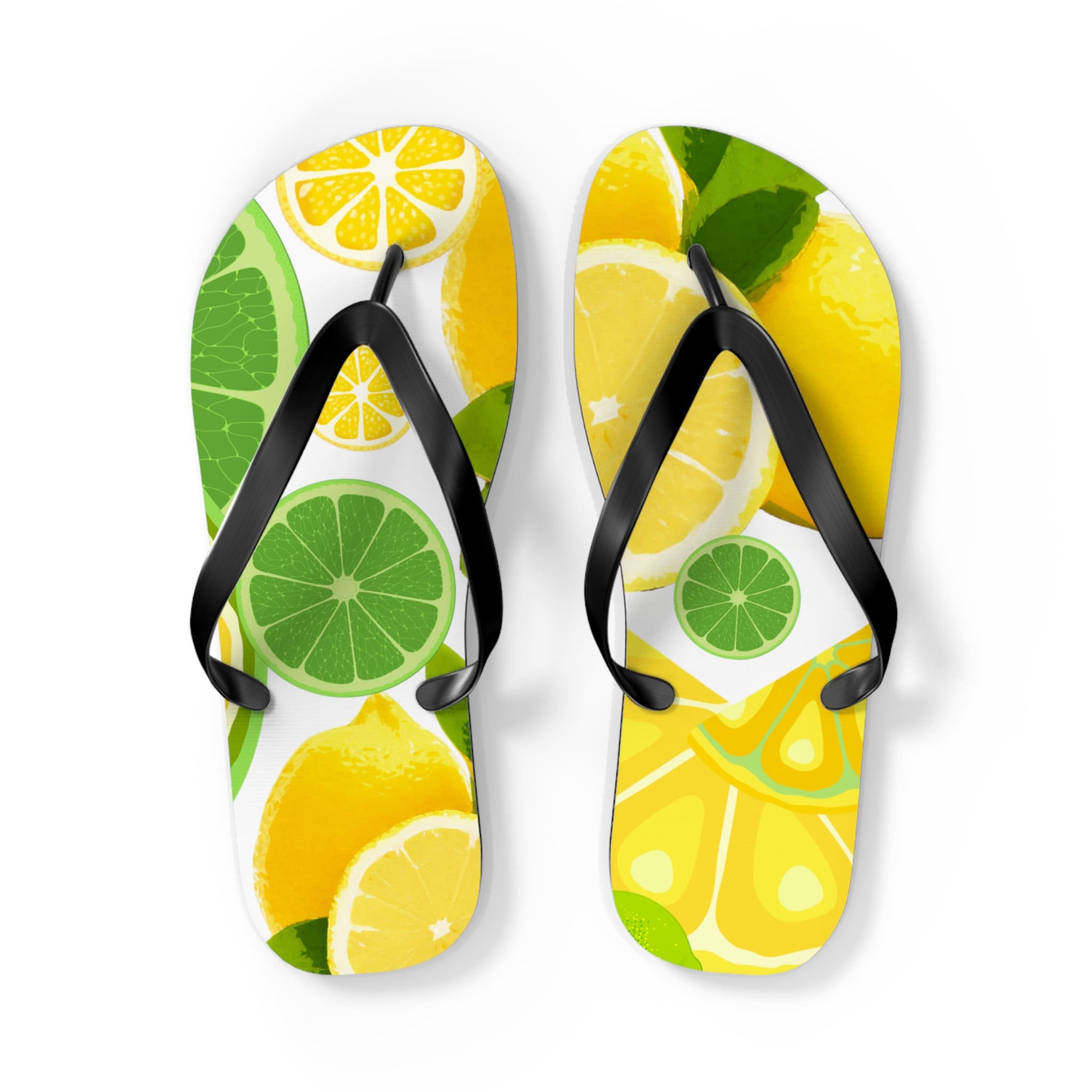 Yellow-mellow Flip Flops Pastel Color Flip Flops, Flowers Flops, Summer ...