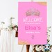 Royal Welcome Sign Template, Printable Welcome Sign Download, Editable ...