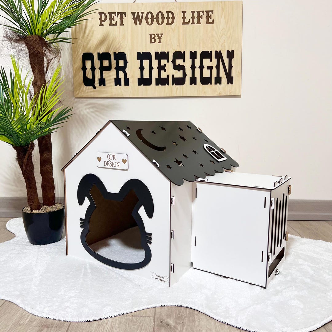 Hay Feeder Bunny Furniture, Rabbit Castle, Eco Bunny House, Rabbit Hay ...