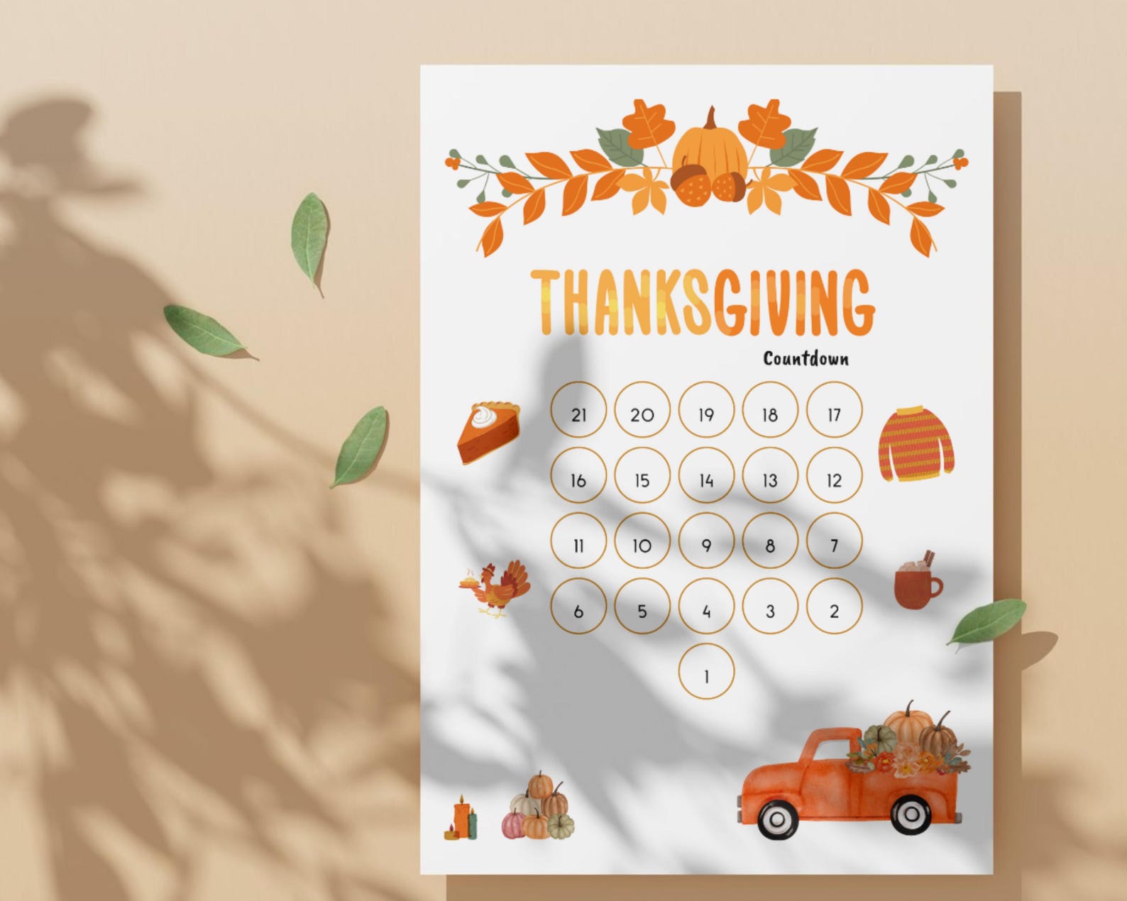 Thanksgiving Countdown | Thanksgiving Days to Thanksgiving Countdown ...