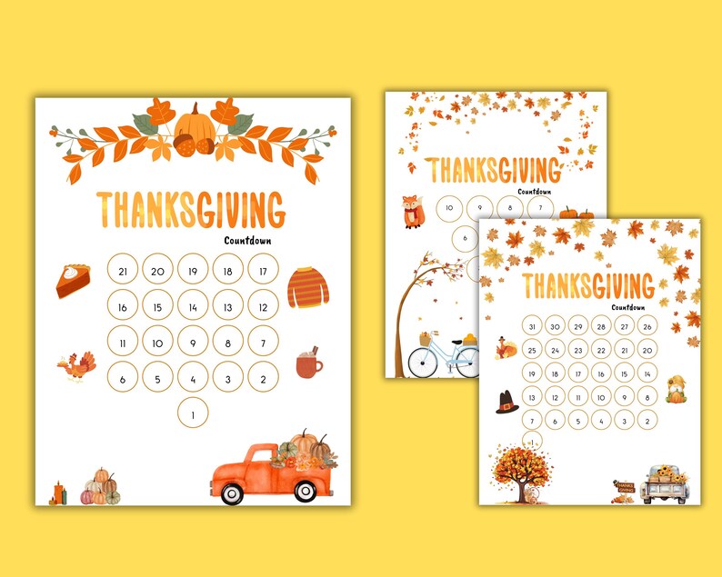 Thanksgiving Countdown | Thanksgiving Days to Thanksgiving Countdown ...