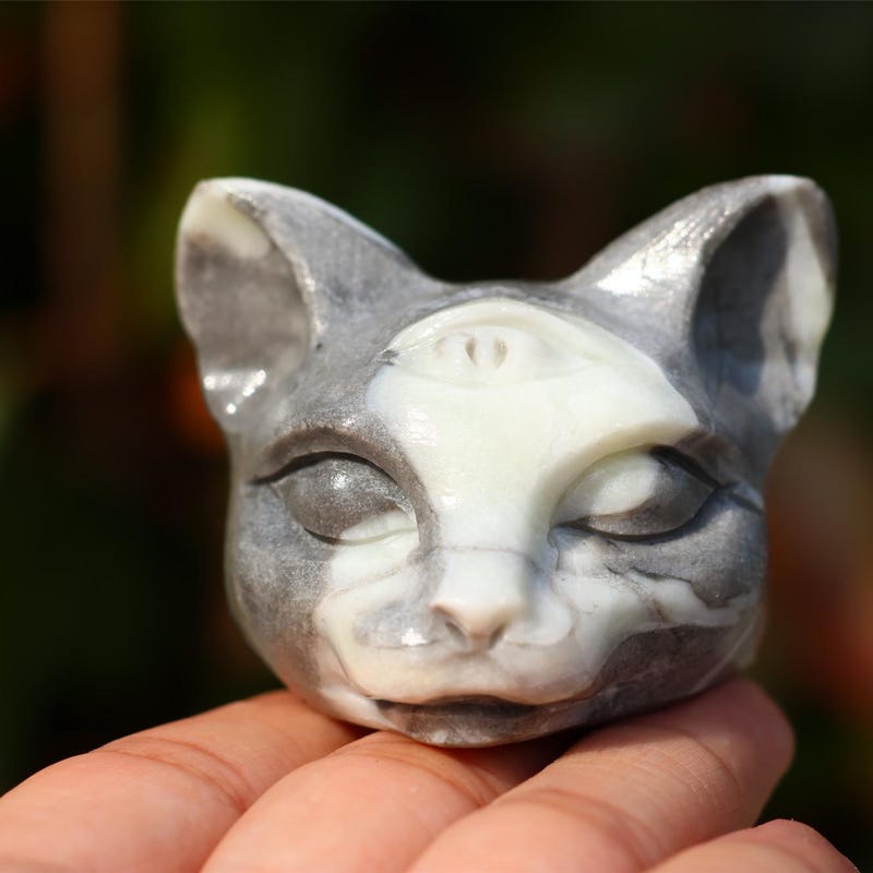 Crystal Cat - Etsy