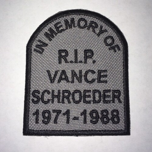 Tombstone Memorial Patches - Etsy