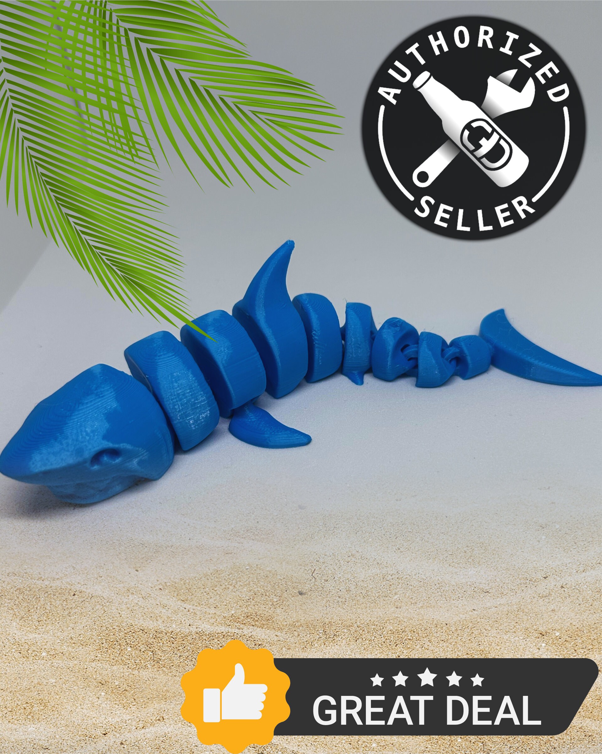 Flexible Shark Toy Articulated. - Etsy