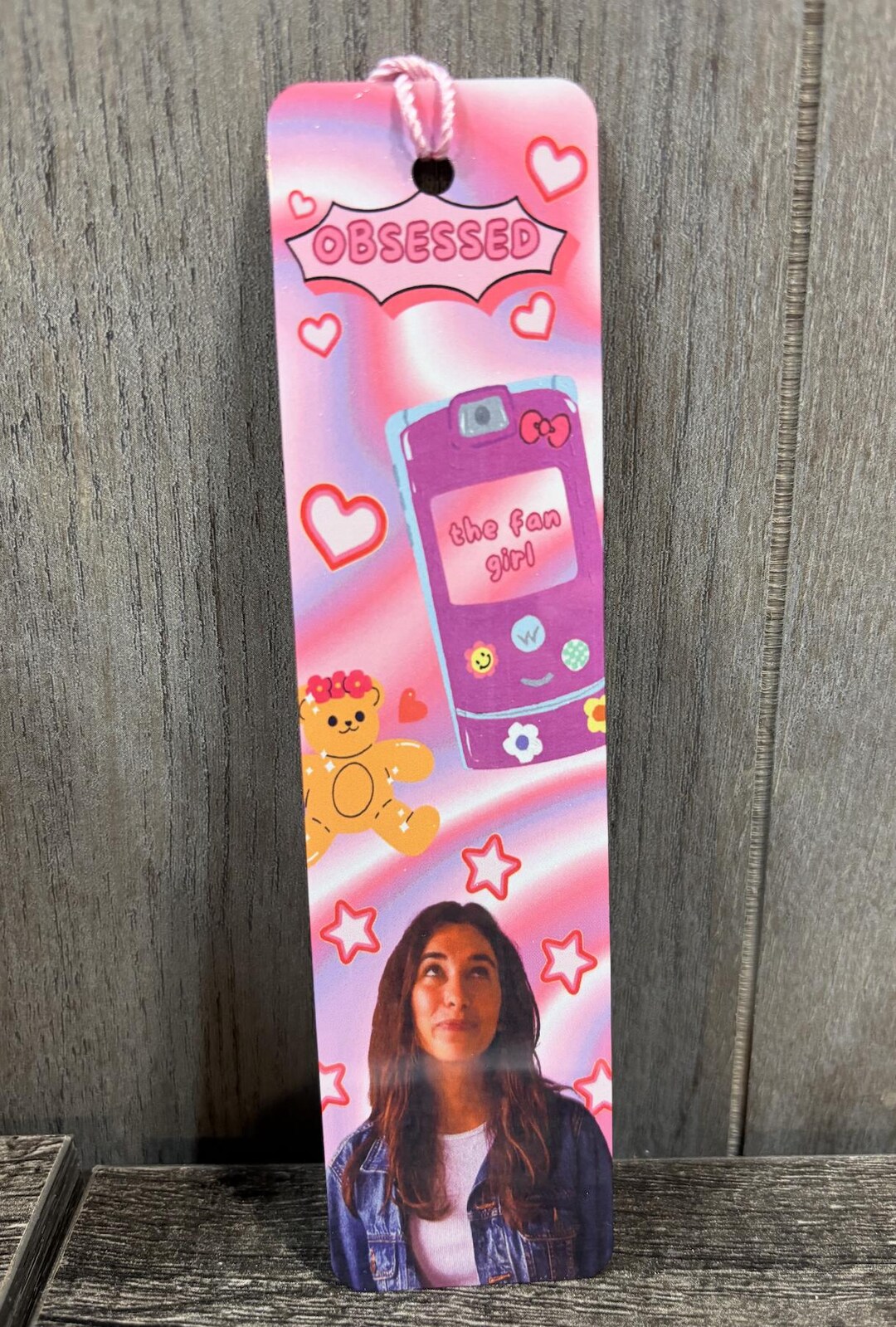 Brooke Averick Obsessed Themed Bookmark - Etsy