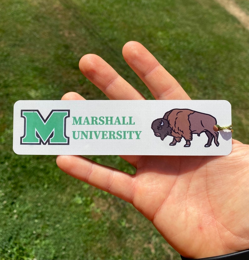 Marshall University Bookmark - Etsy