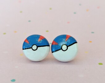 Sterling Silver Pokeball - Etsy