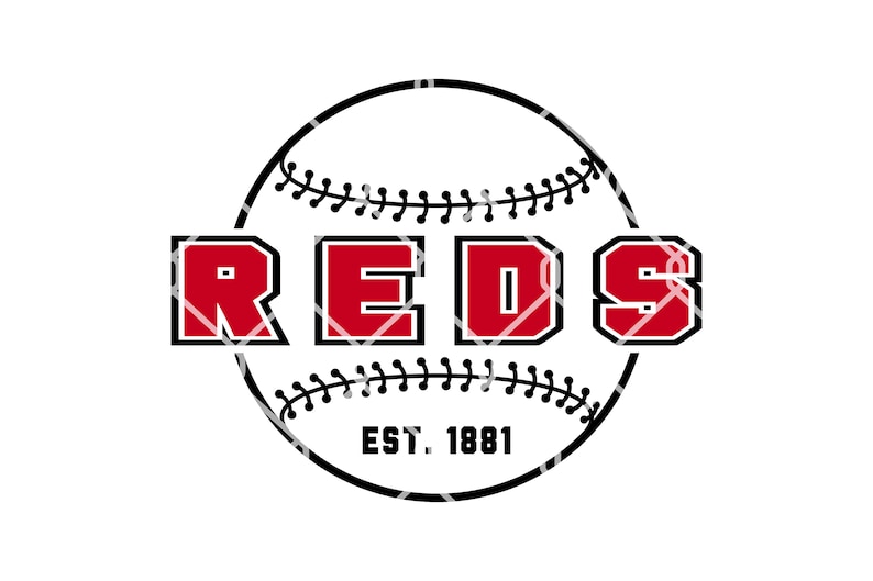 Reds Svg, Baseball Svg, Digital Download, Transparent Png, Svg Files ...