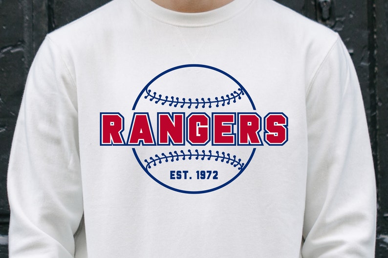 Rangers Svg, Baseball Svg, Svg Files for Cricut, Digital Download ...