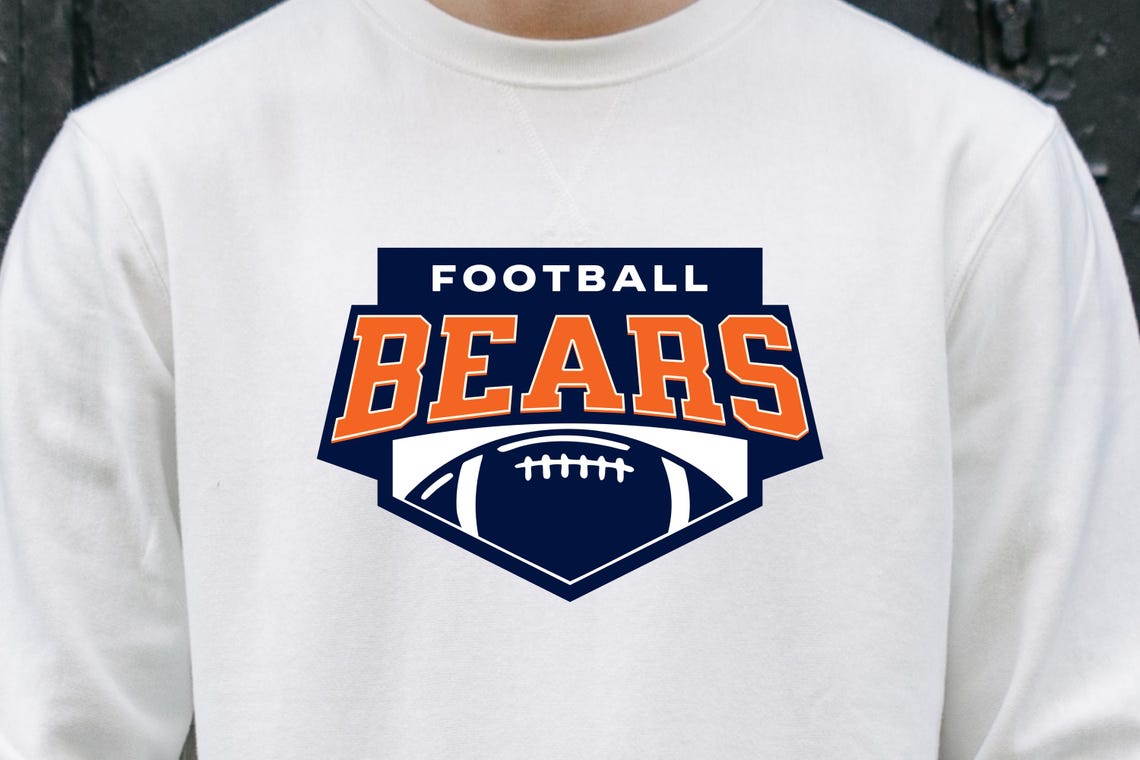 Bears Football Bundle SVG, Bears Bundle Svg, Football Team Svg, Bears ...