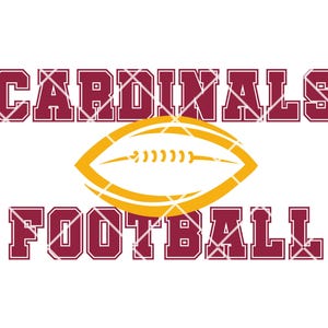 Cardinals Football SVG, Cardinals Svg, Cardinals Shirt Svg, Cardinals ...