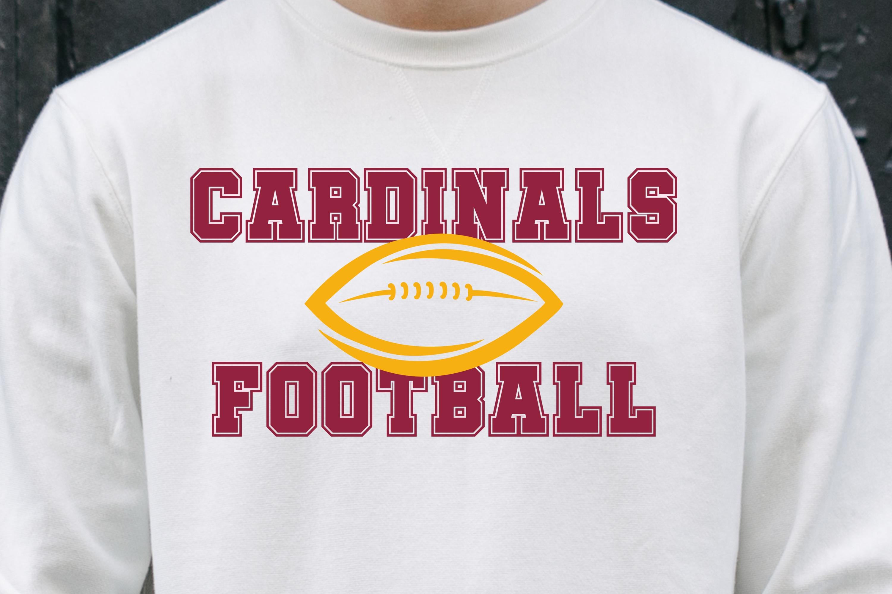 Cardinals Football SVG, Cardinals Svg, Cardinals Shirt Svg, Cardinals ...
