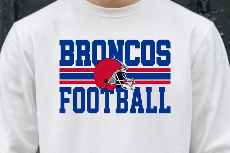 Broncos Football SVG, Broncos Svg, Broncos Shirt Svg, Broncos Mascot ...
