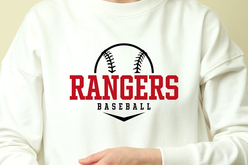Rangers Svg, Baseball Svg, Svg Files for Cricut, Digital Download ...