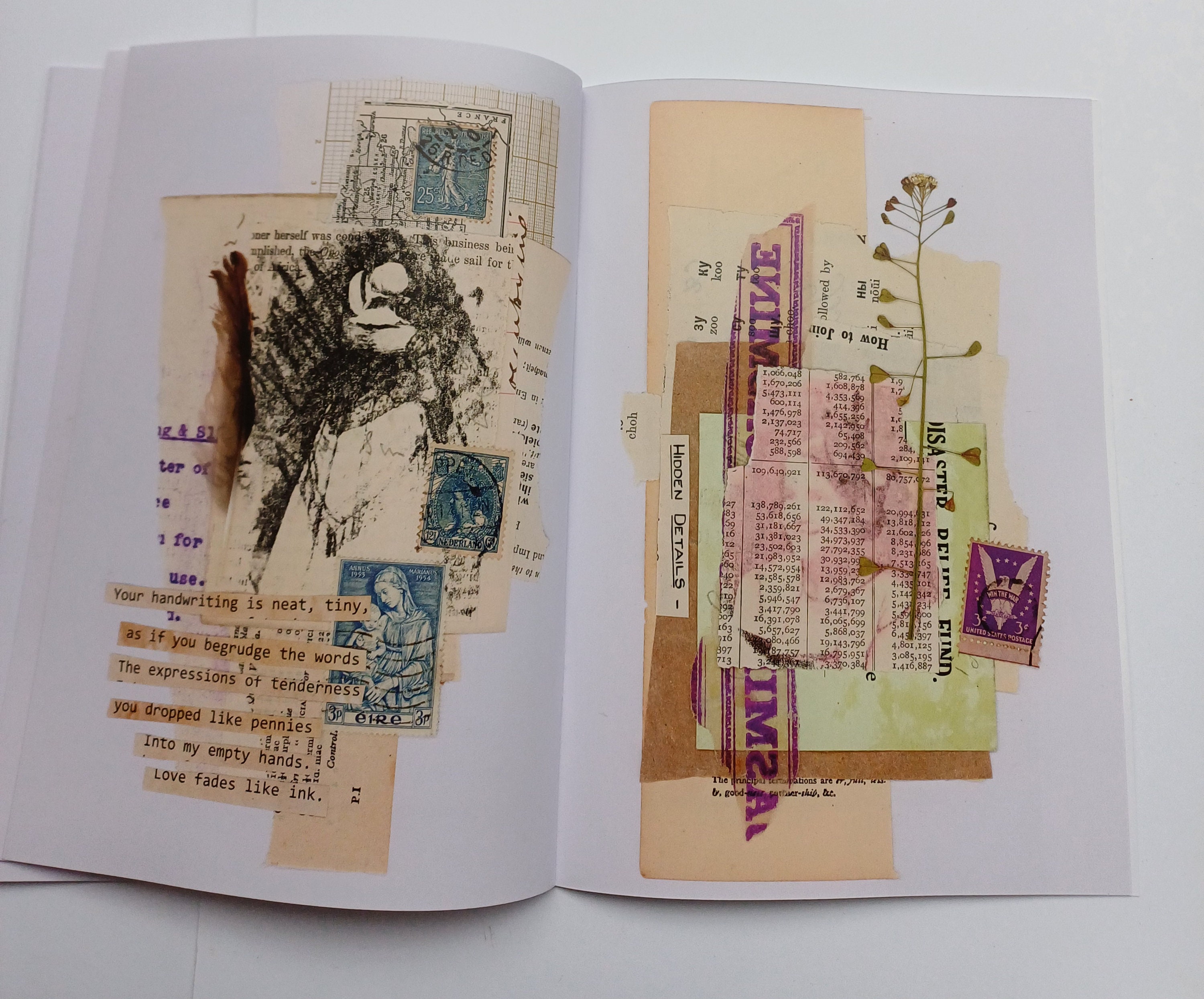 Zine, Art Zine, Collage, Poetry Zine, A5, 24 Pages - Etsy