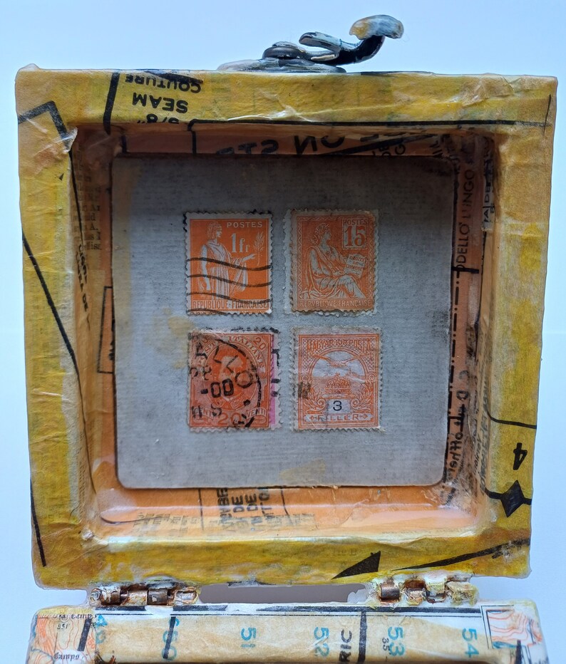 Altered Art, Altered Box, Assemblage Art, Collage Art, Mixed Media ...
