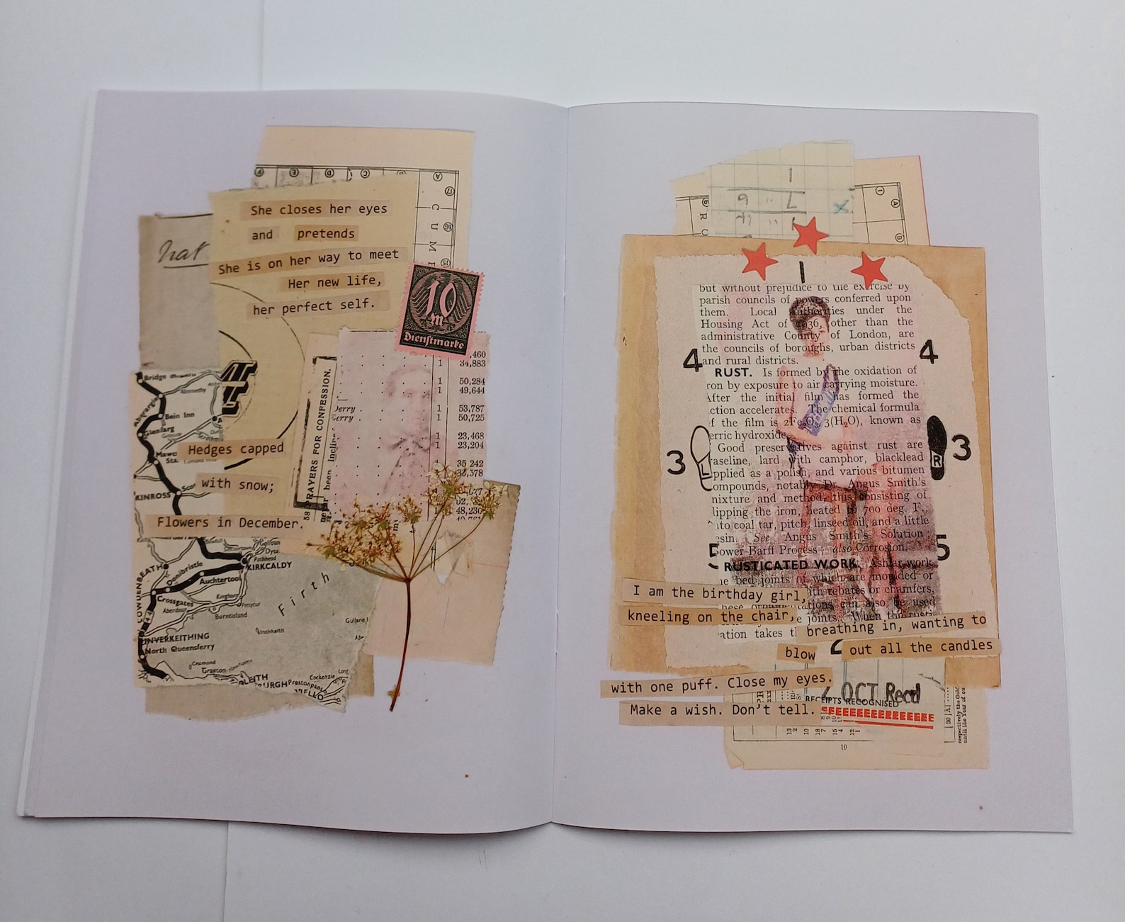 Zine, Art Zine, Collage, Poetry Zine, A5, 24 Pages - Etsy