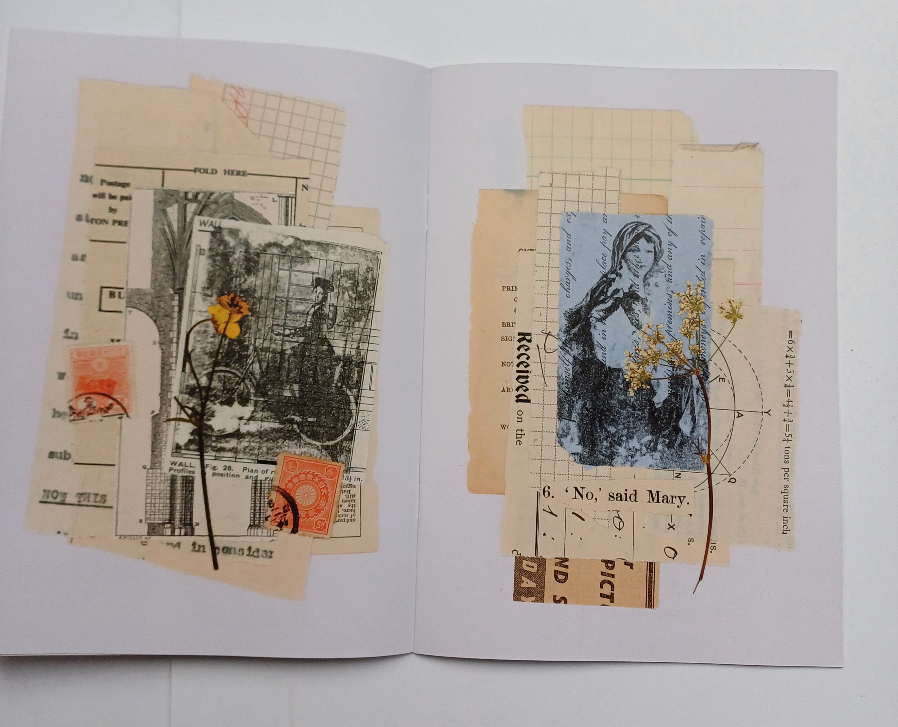 Zine, Art Zine, Collage, Poetry Zine, A5, 24 Pages - Etsy