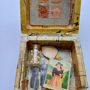 Altered Art, Altered Box, Assemblage Art, Collage Art, Mixed Media ...