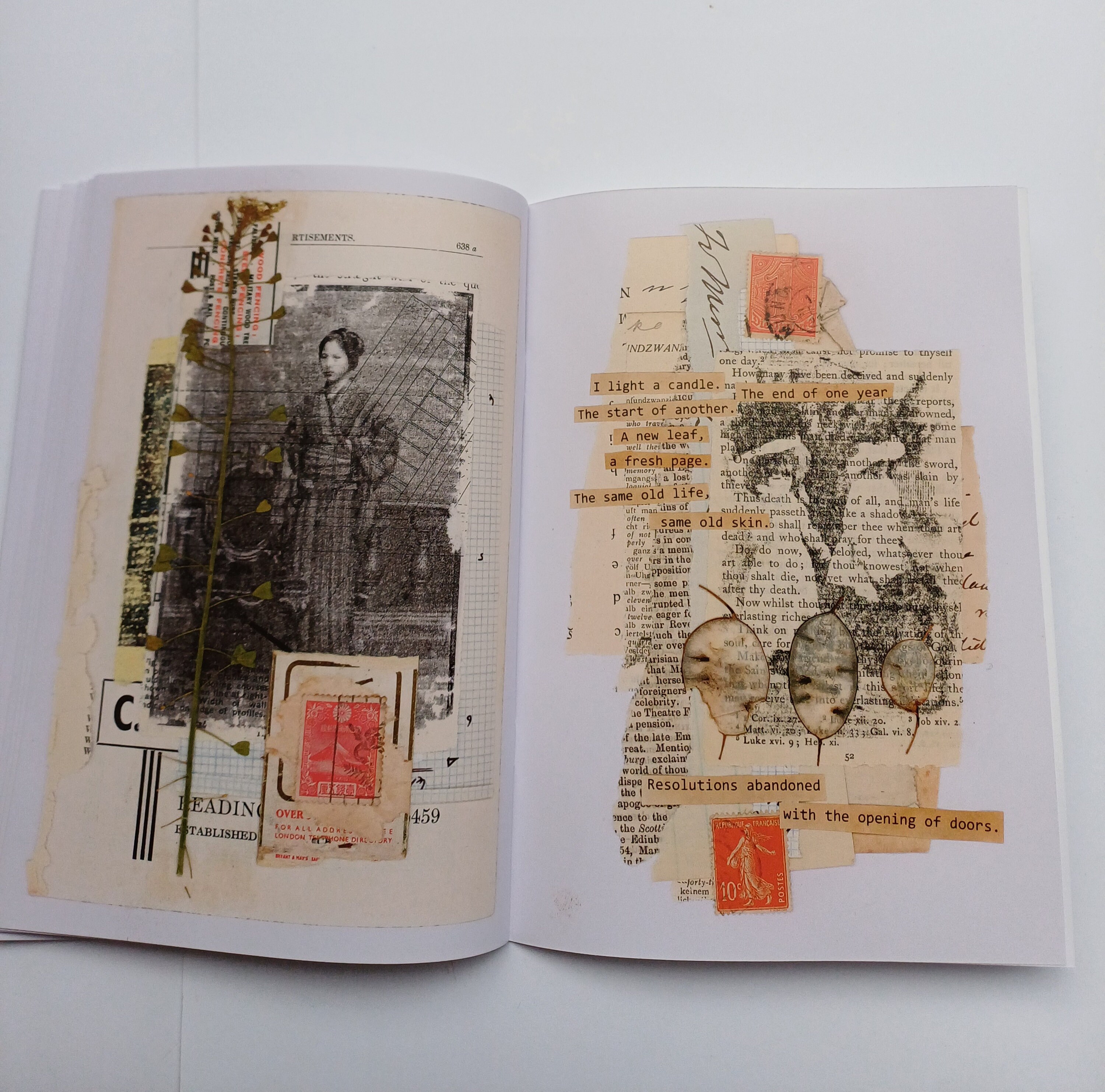 Zine, Art Zine, Collage, Poetry Zine, A5, 24 Pages - Etsy