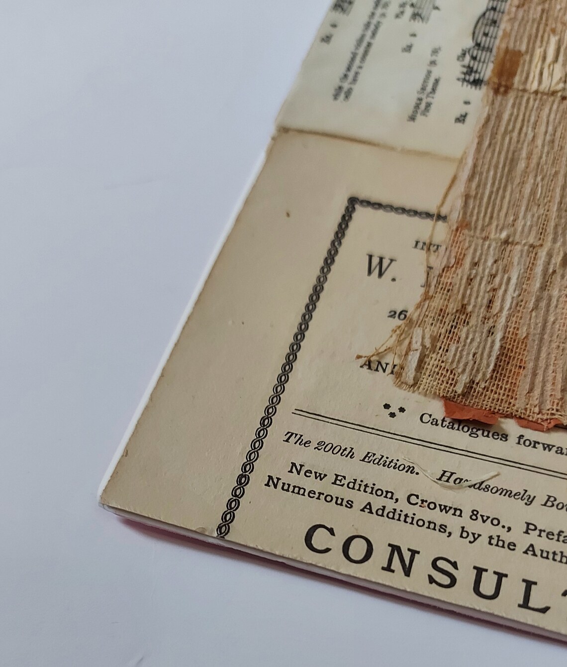 Original Collage Art, Handmade, Mixed Media, Vintage Papers, 20cm X ...