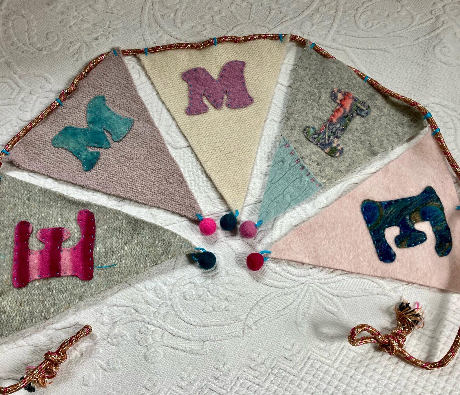 Bunting . CUSTOM Bunting . Banner . Felt Bunting . Custom Banner ...
