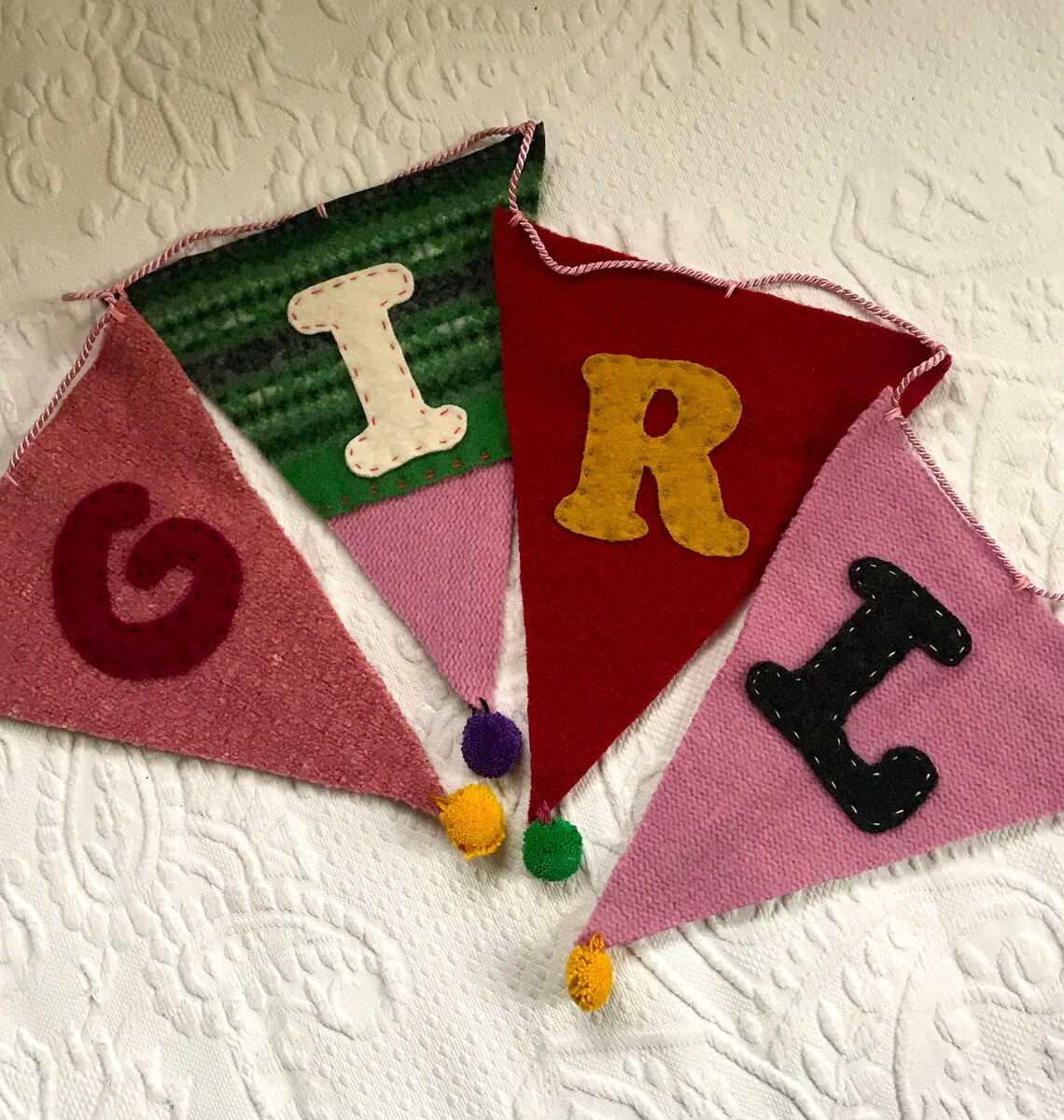Bunting . CUSTOM Bunting . Banner . Felt Banner . Custom Banner ...