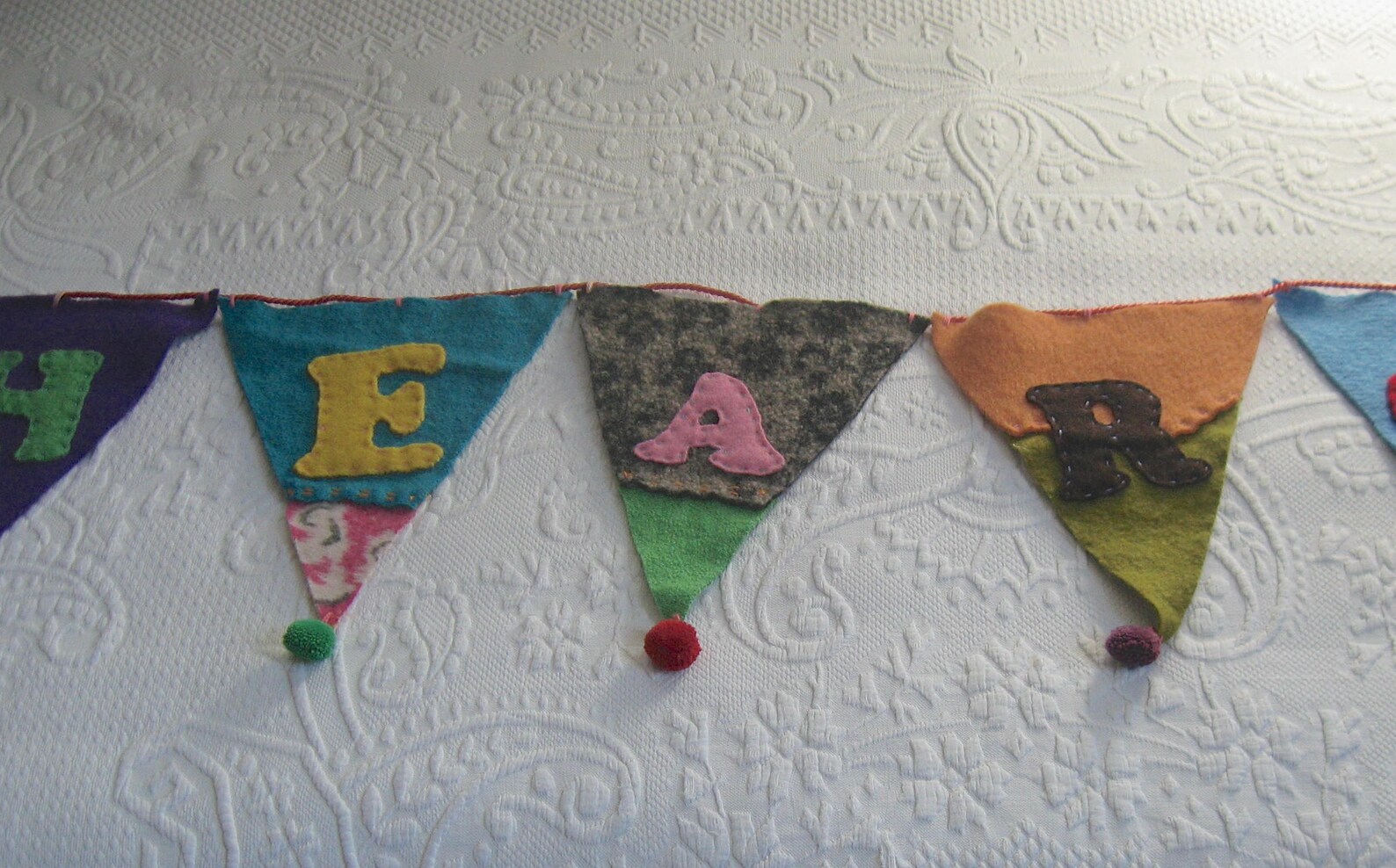 Bunting . CUSTOM Bunting . Banner . Felt Bunting . Custom Banner ...