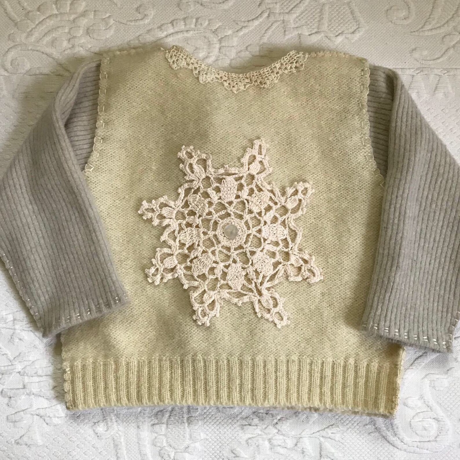 Felted Toddler Girl Sweater . Repurpsed Wool Sweater . Girl Cardigan ...
